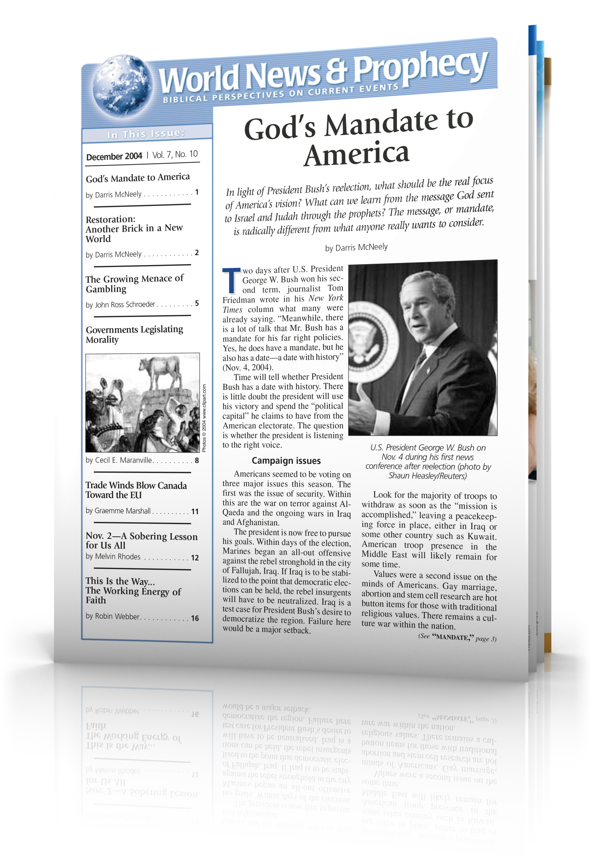 World News and Prophecy: December 2004 | United Church of God