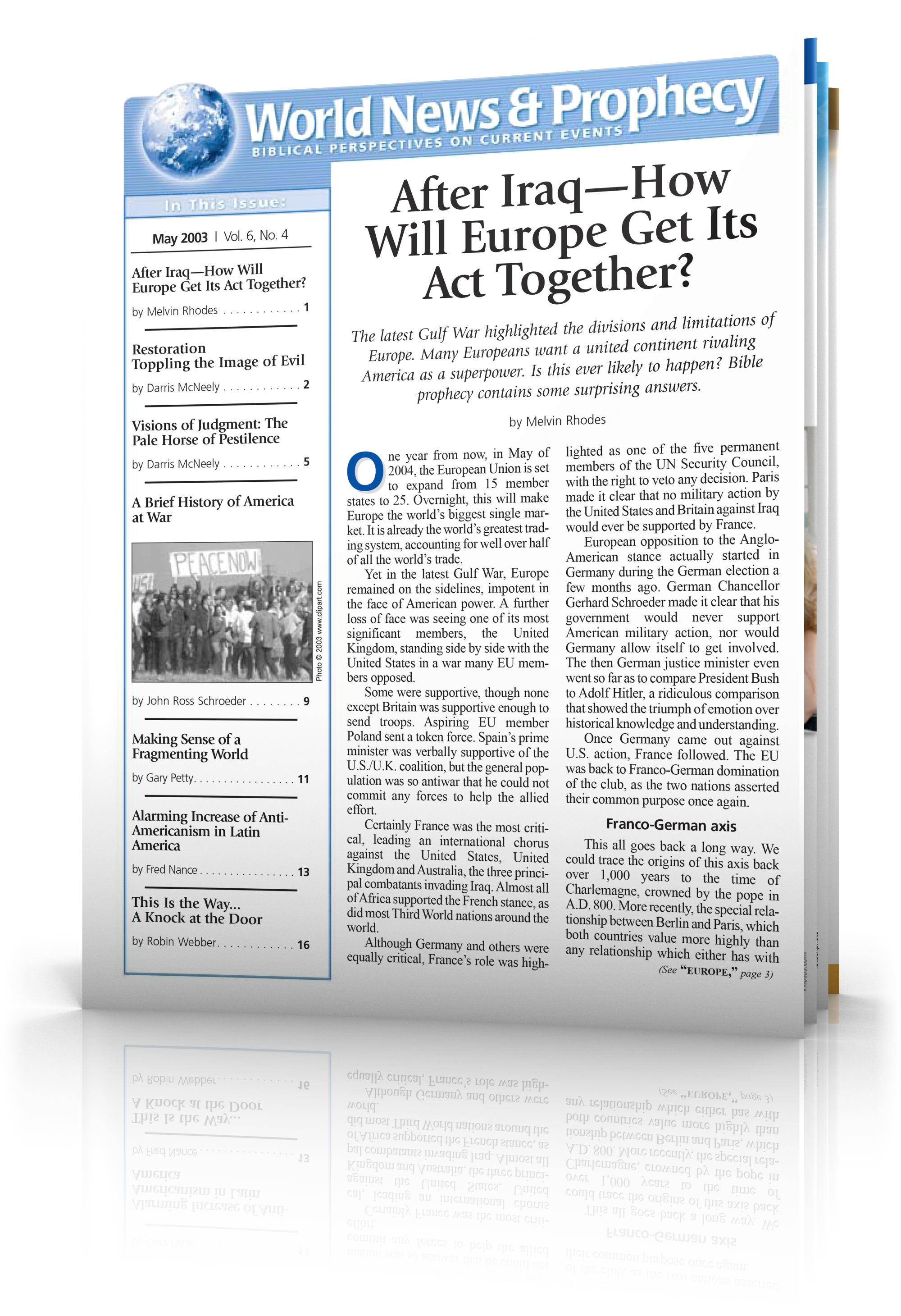 World News and Prophecy: May 2003 | United Church of God