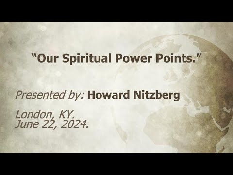 “Our Spiritual Pressure Points.” | United Church of God