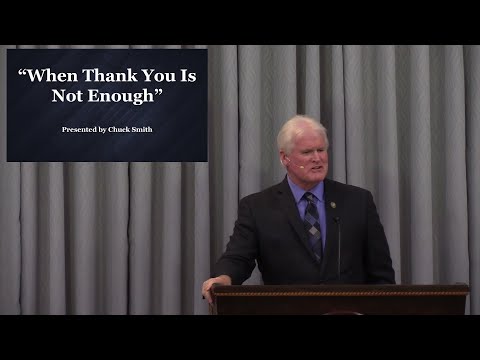 When Thank You is Not Enough | United Church of God