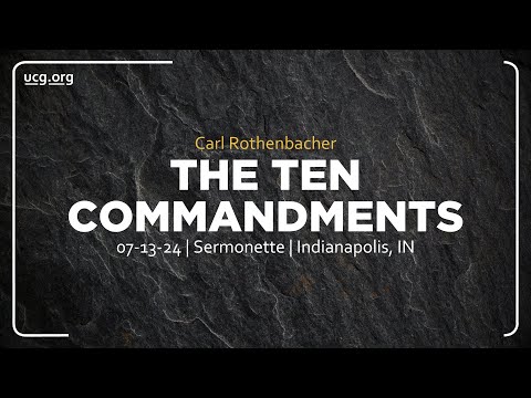 The Ten Commandments | United Church of God
