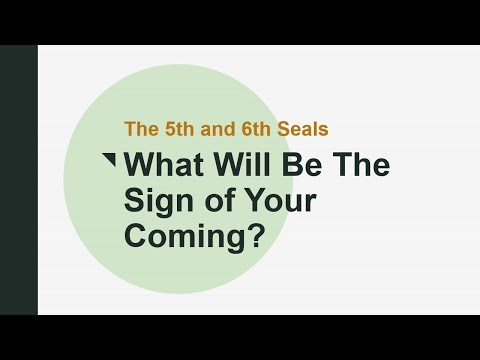 The 5th and 6th Seals of Revelation | United Church of God