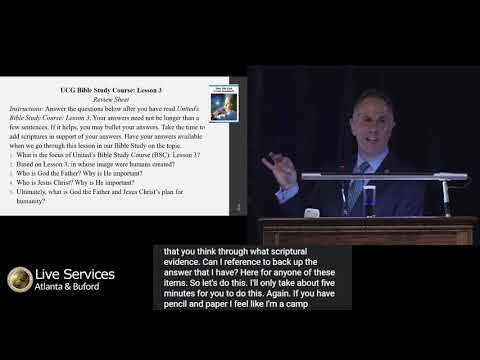 Bible Study Course Lesson 3: Why Did God Create Mankind? | United ...