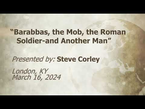 Barabbas, the Mob, the Roman Soldier-and Another Man | United Church of God