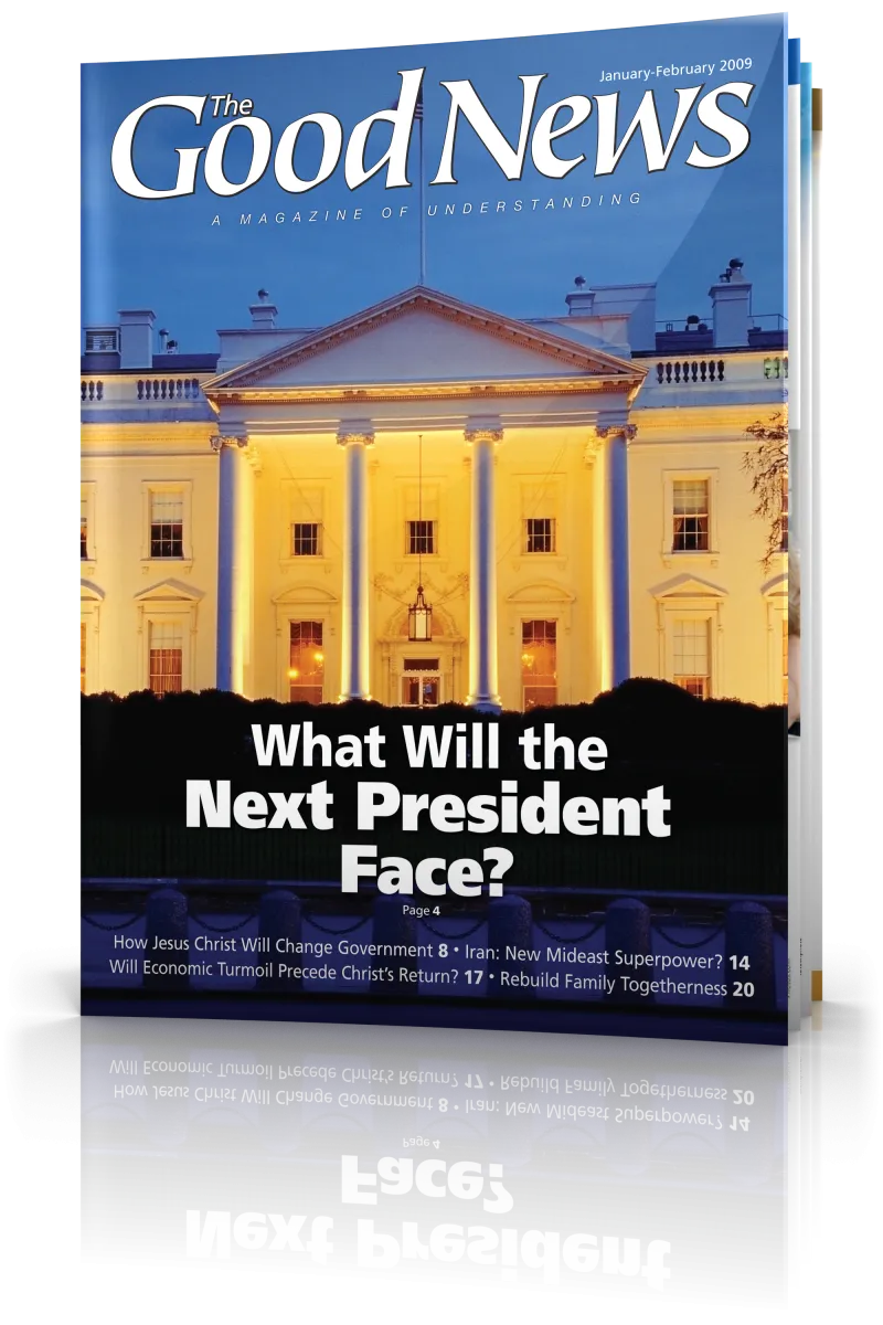 Good News Magazine: January - February 2009 | United Church of God