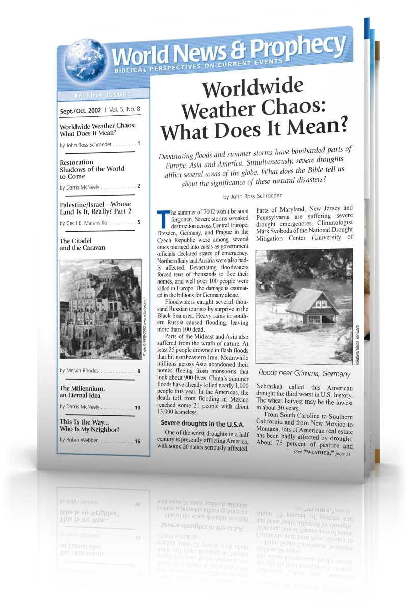 World News and Prophecy: September - October 2002 | United Church of God