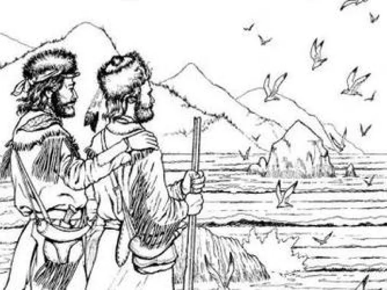 lewis and clark expedition crew coloring pages