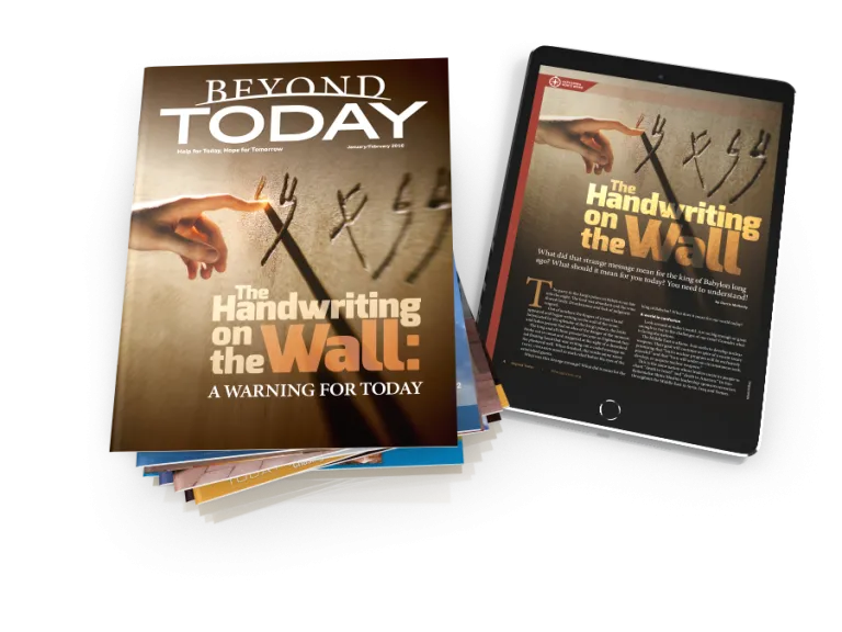 Beyond Today Magazine Confirmation | United Church of God