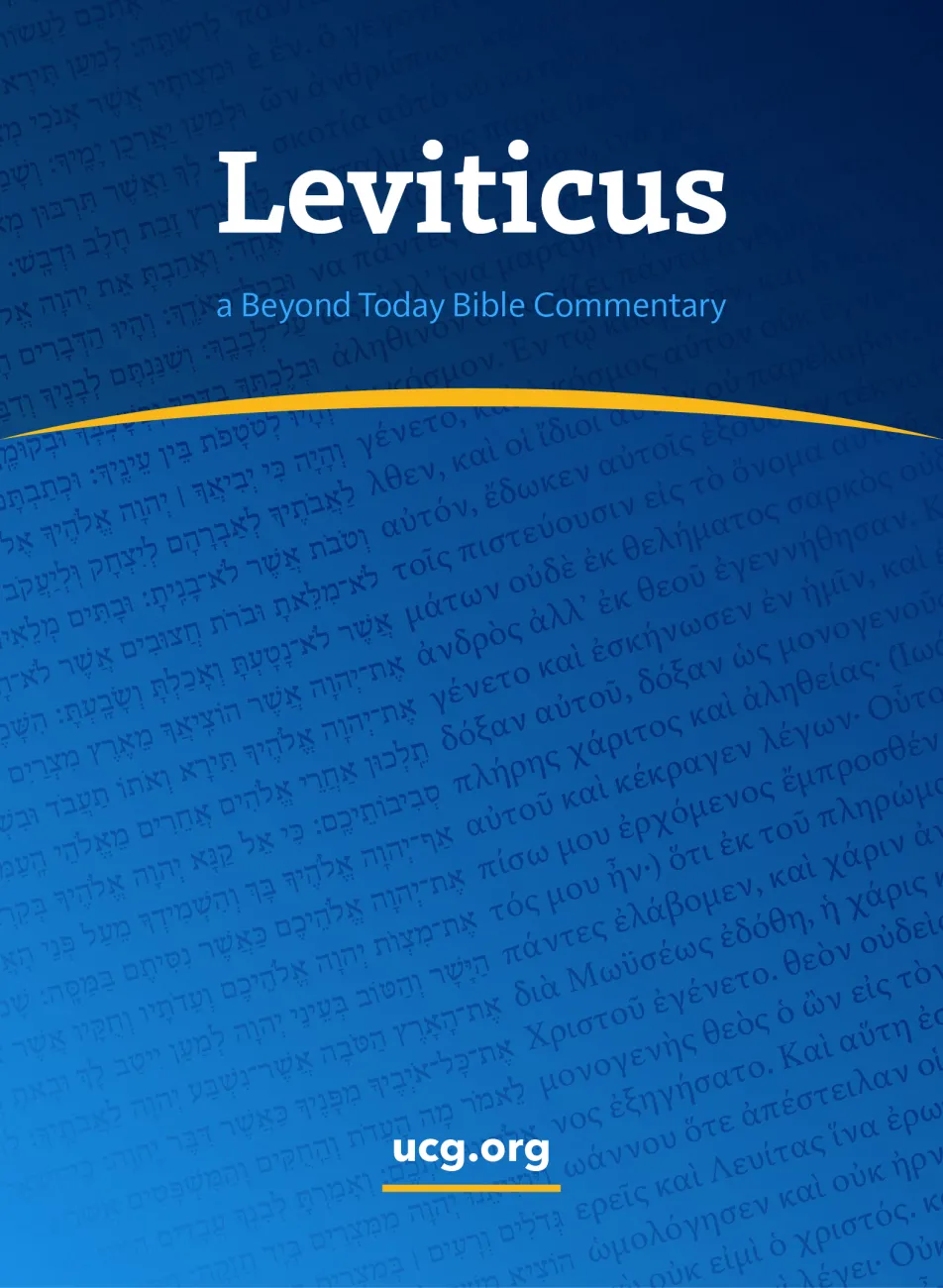 Leviticus 26 | United Church of God Leviticus 26 | United Church of God