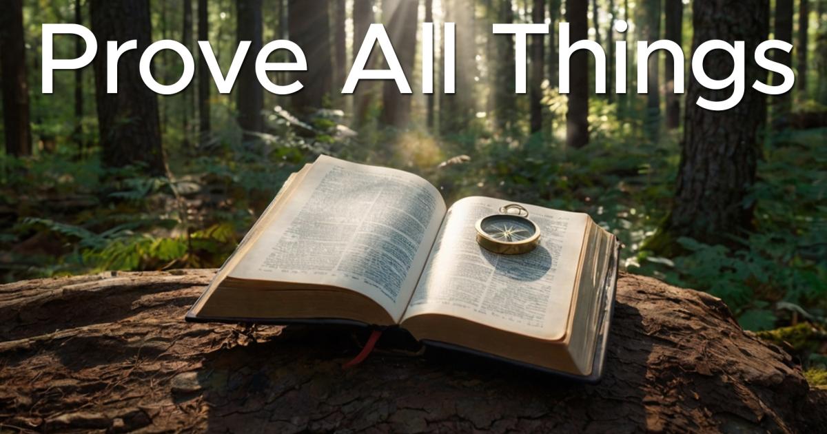 Prove All Things | United Church of God