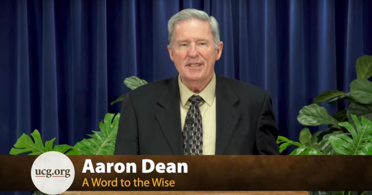 A Word to the Wise | United Church of God