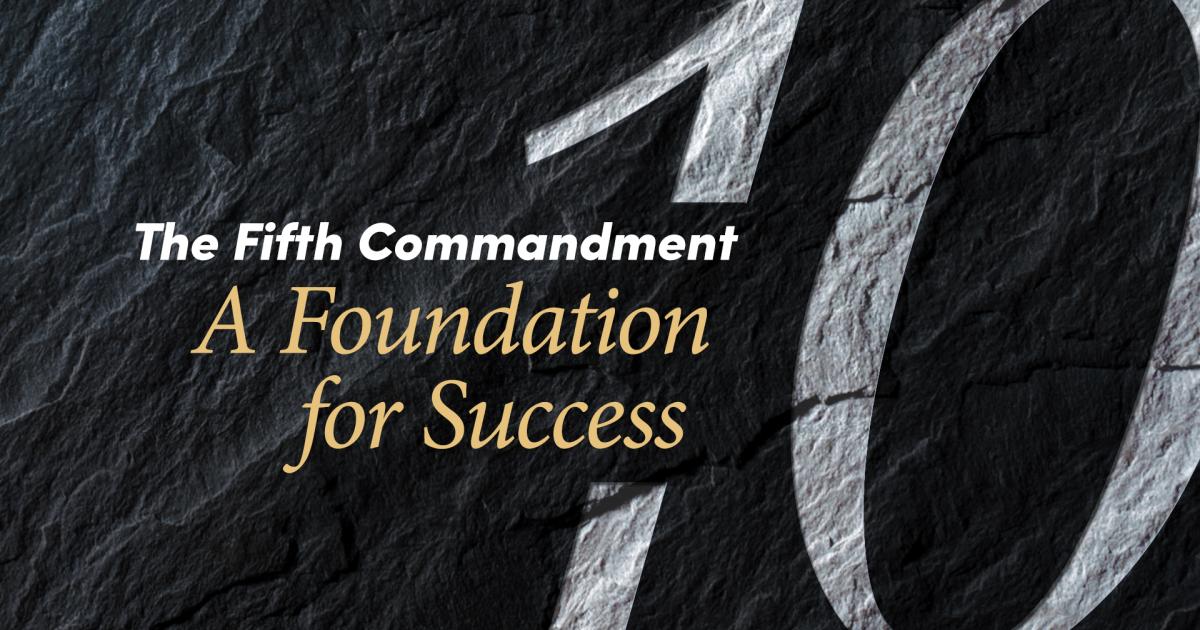 Bible Study Webcast: The Fifth Commandment | United Church of God