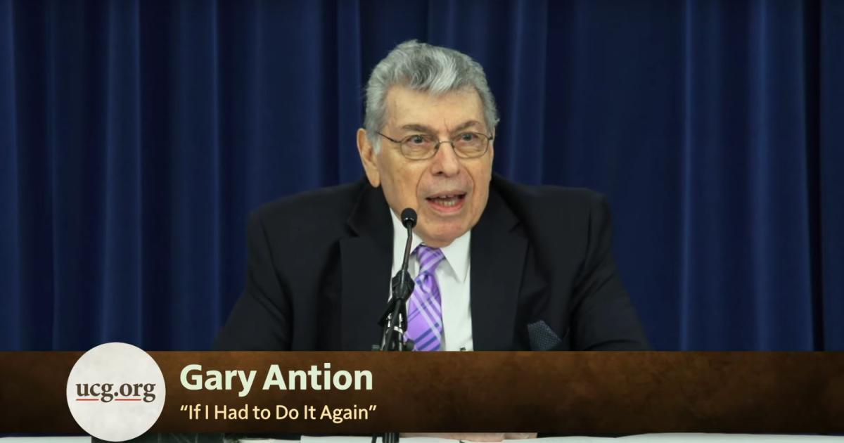 If I Had to Do It Again | United Church of God